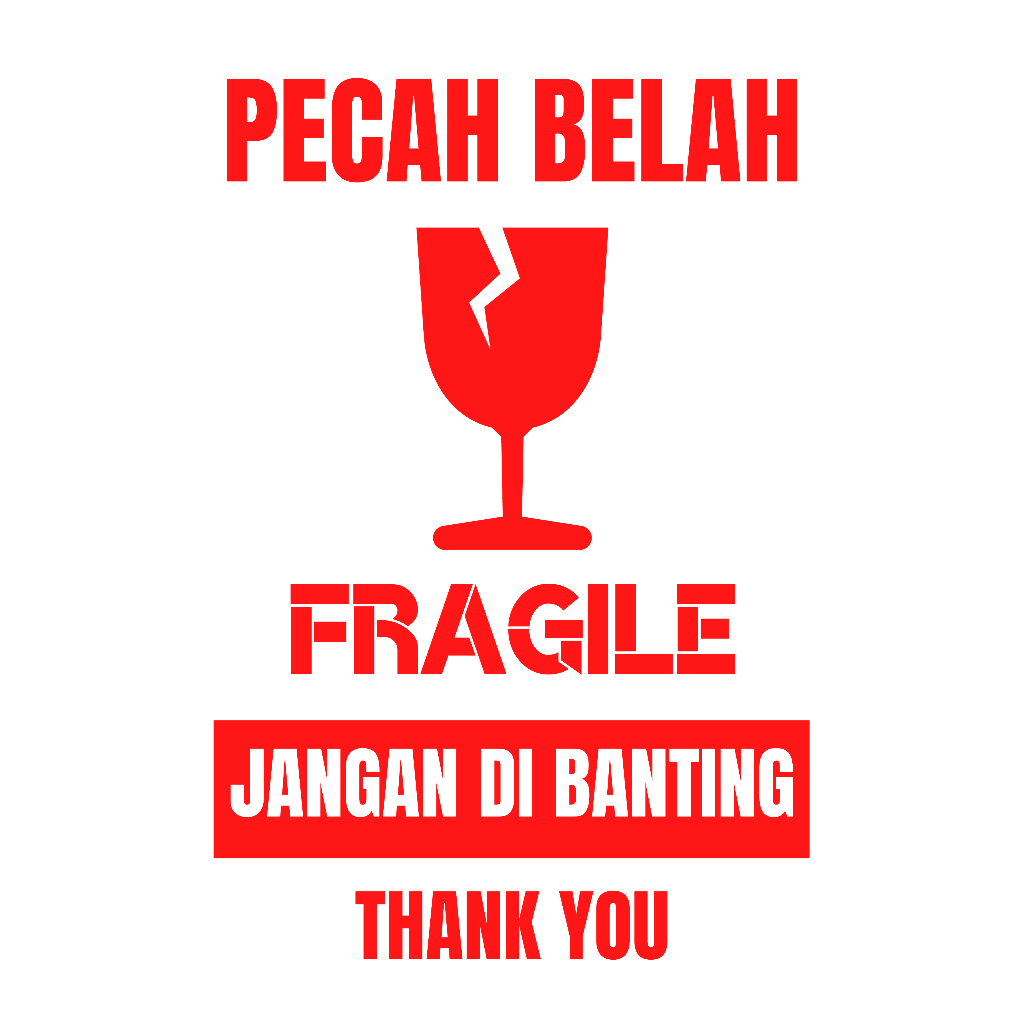 Jual STIKER FRAGILE | Shopee Indonesia