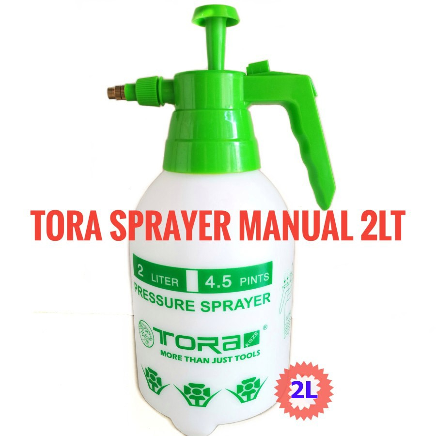 Jual Sprayer disinfektan TORA semprotan pompa hama 2lt 2 liter botol ...