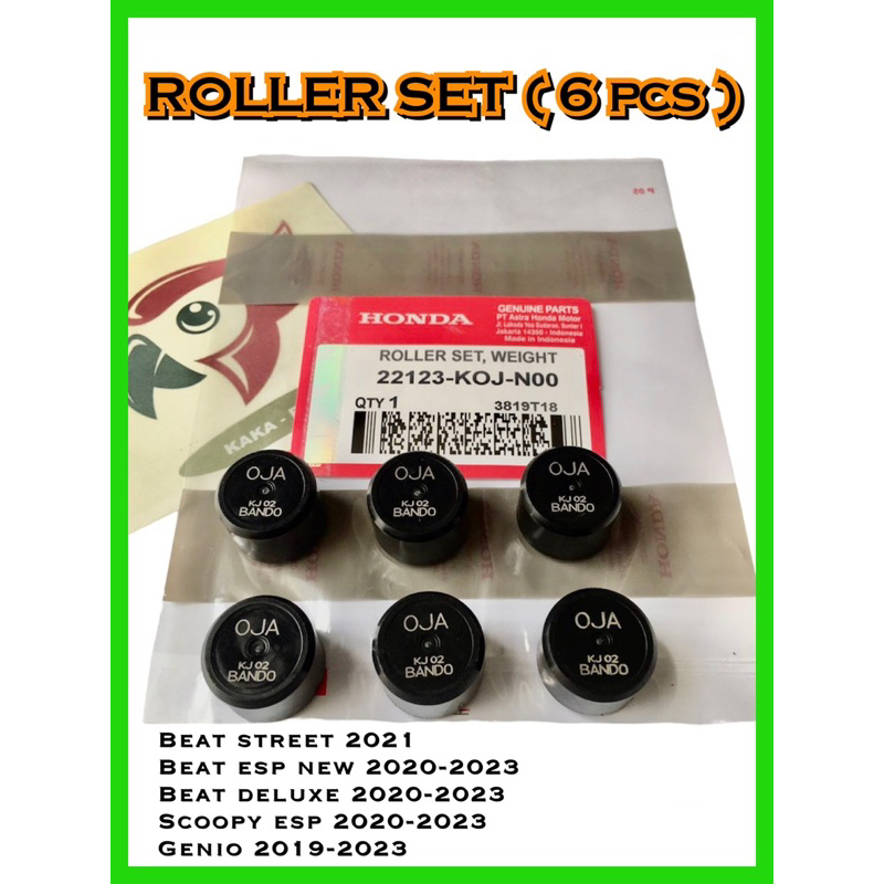 Jual ROLLER SET GENIO 2019 BEAT LED ECO STREET K1A 2020 SCOOPY ESP K2F 2021 | Shopee Indonesia