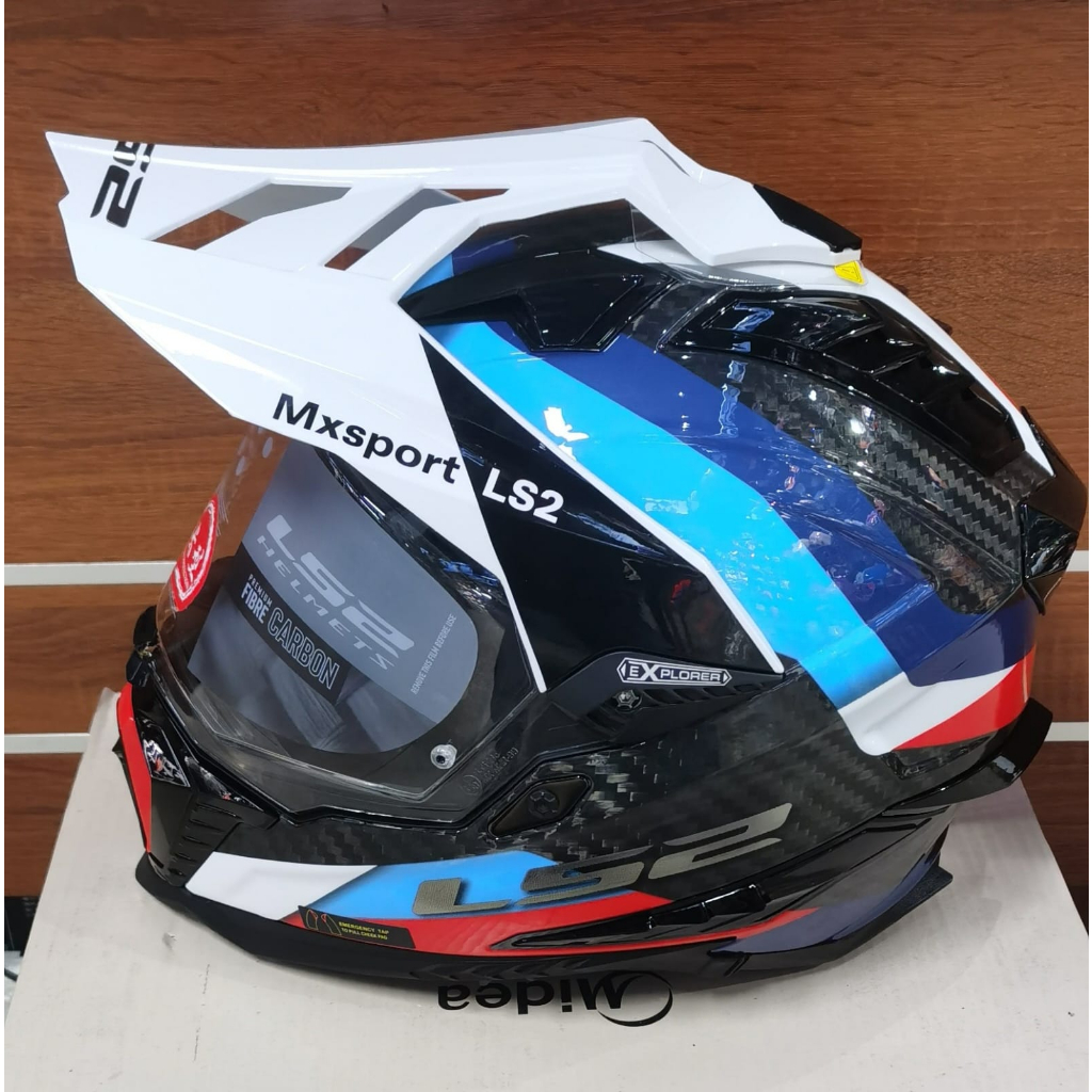 Jual LS2 Helm Adventure Adv Explorer Mx-701 Carbon Fiber Mxsport Gs ...