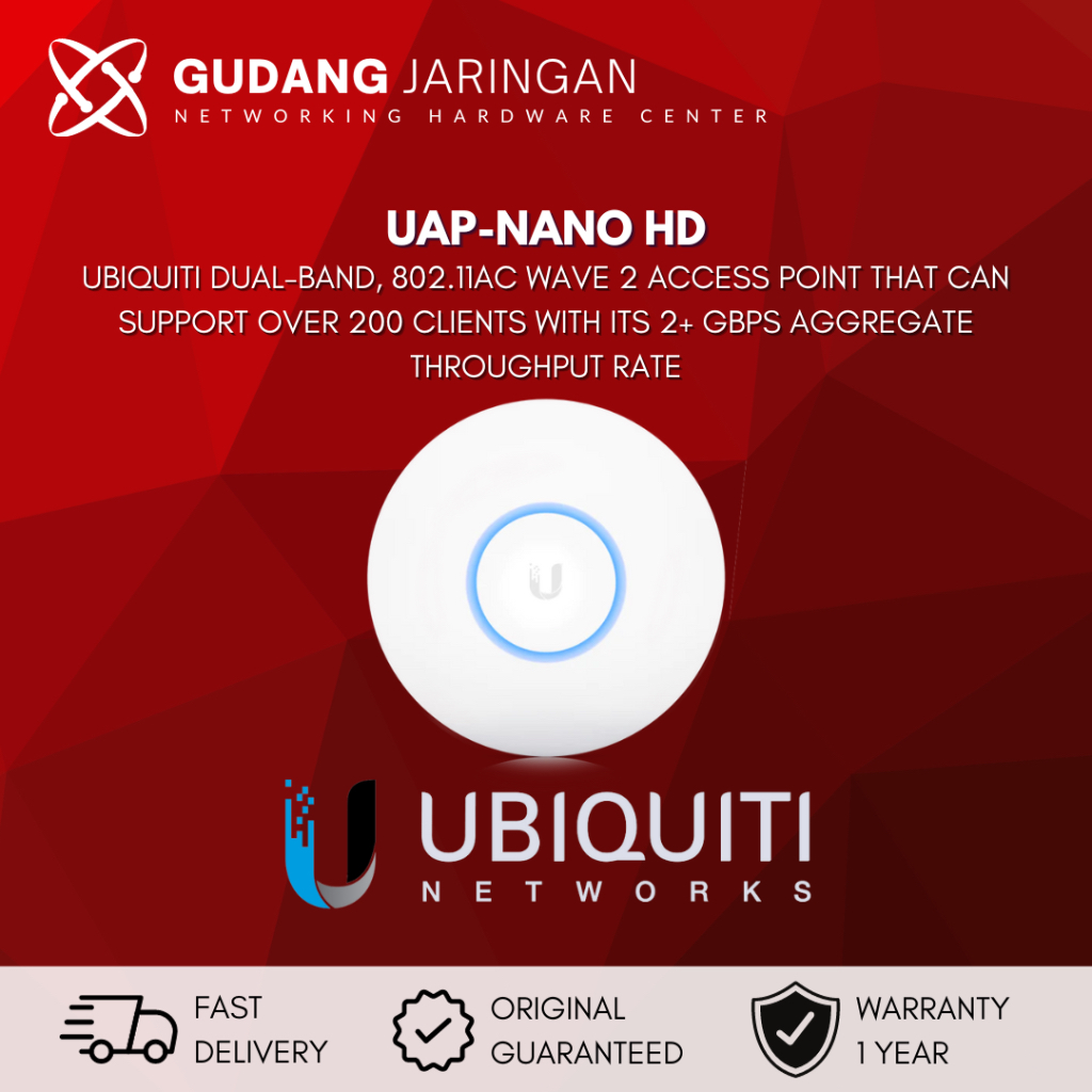Jual UBIQUITY UAP-NANO-HD UniFi Nano HD Compact 802.11ac Wave2 MU-MIMO | Shopee Indonesia