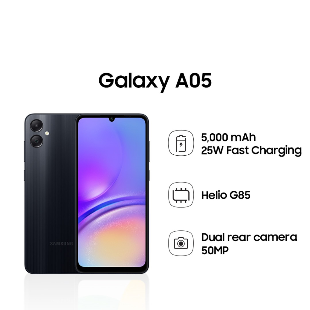 Jual Samsung Galaxy A05 4/64GB | 4/128GB 6.7 Inch Garansi Resmi ...