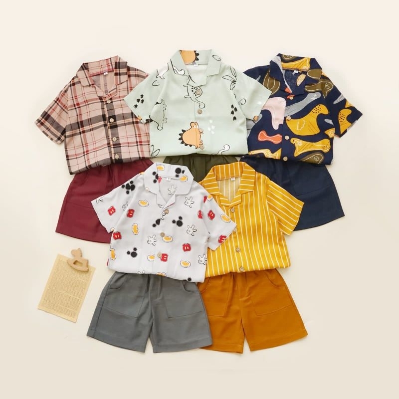 Jual Kiyo Set • oneset anak cowok • oneset rayon unisex | Shopee Indonesia