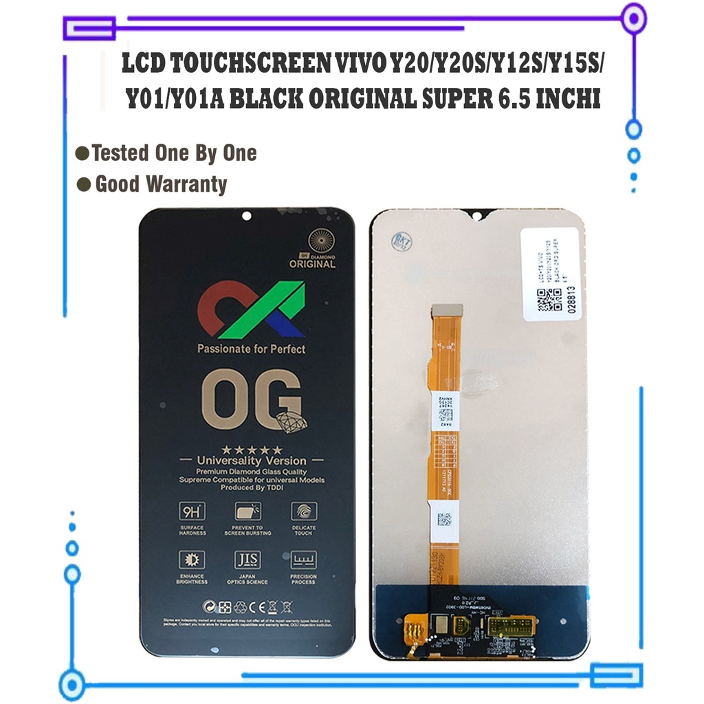 Jual LCD TOUCHSCREEN VIVO Y20 - Y21 2020 - Y20S - Y12S - Y15S - Y01 ...