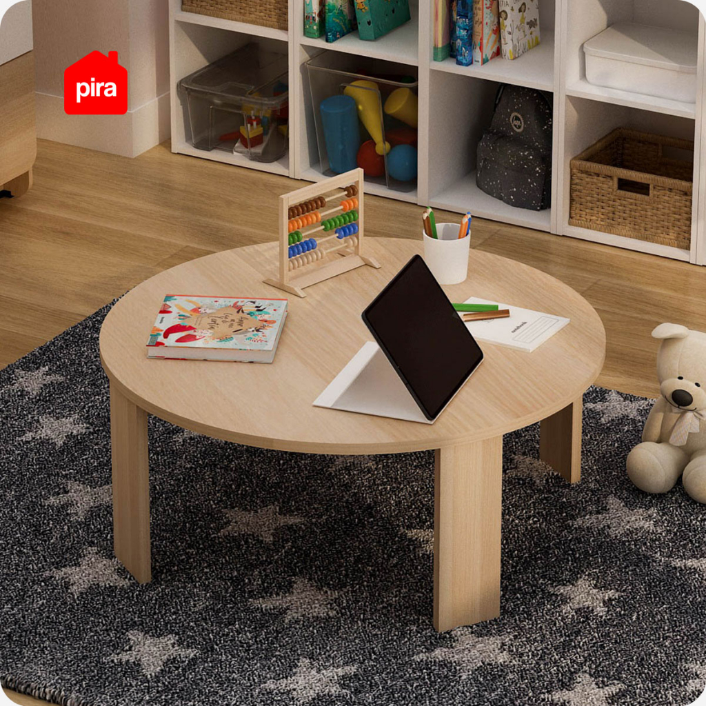 Jual PIRA - TABE ROUND80 Meja Tamu Bulat / Meja Makan Lipat Lesehan ...