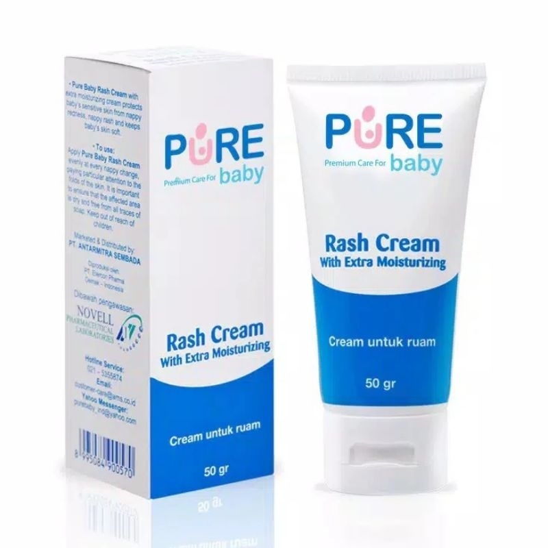Jual PURE BABY RASH CREAM 50 G | Shopee Indonesia