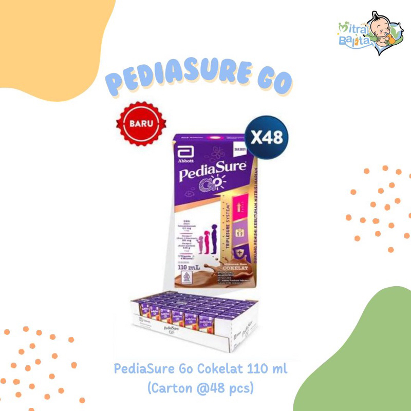 Jual Pediasure Go Cokelat Susu UHT 48 x 110ml | Shopee Indonesia