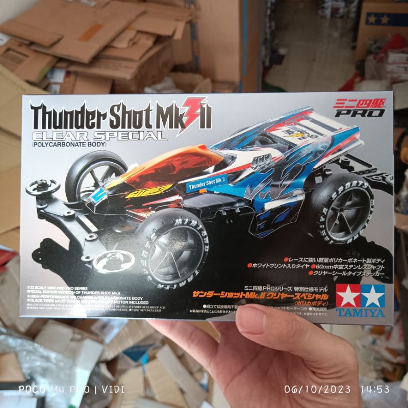 Jual Tamiya 95463 Thunder Shot Mk.II Clear Special Polycarbonate Body ...