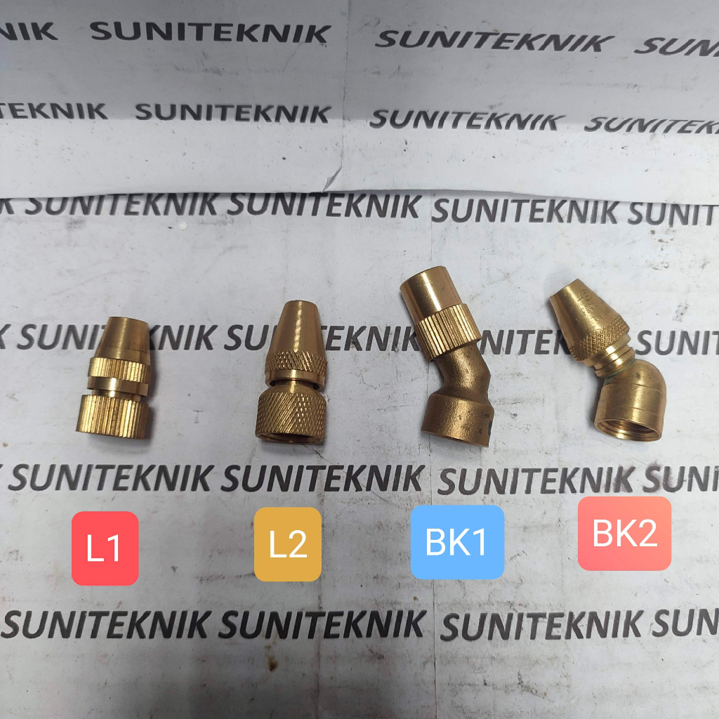 Jual NOZZLE CUCI AC LURUS 1/4" - BENGKOK 1/4 INCHI | Shopee Indonesia