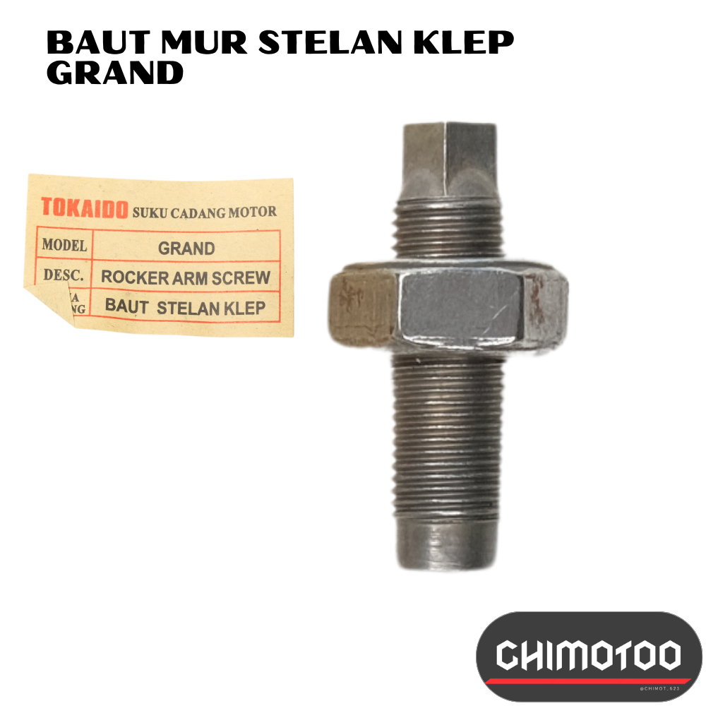 Jual Baut Mur Setelan Klep Honda Astrea Grand Supra100 Supra X 100 Win ...