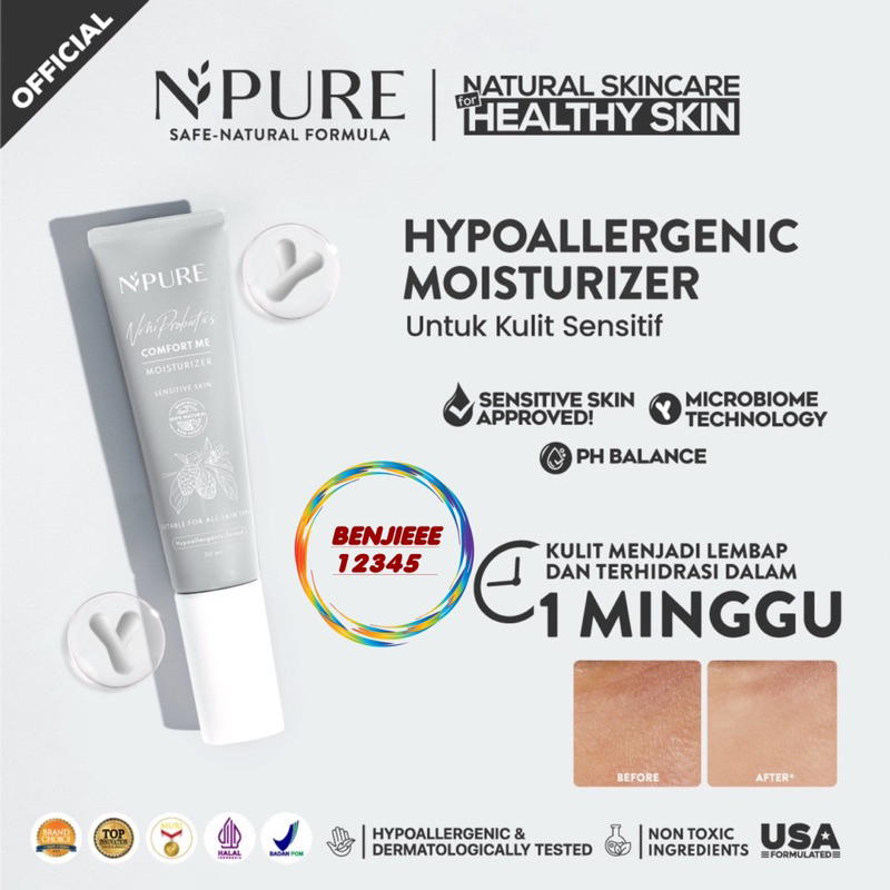 Jual NPURE Probio Moisturizer Noni Probiotics N’pure npure n pure ...