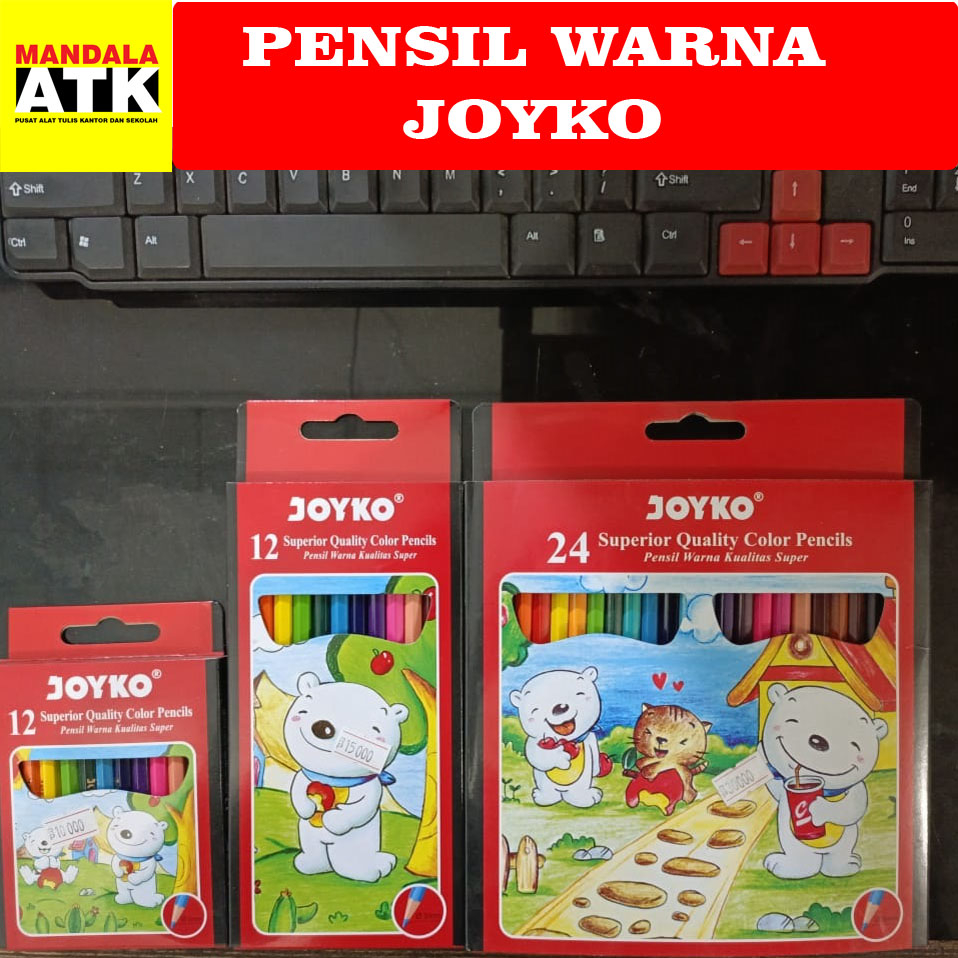 Jual Pensil warna Joyko | Shopee Indonesia