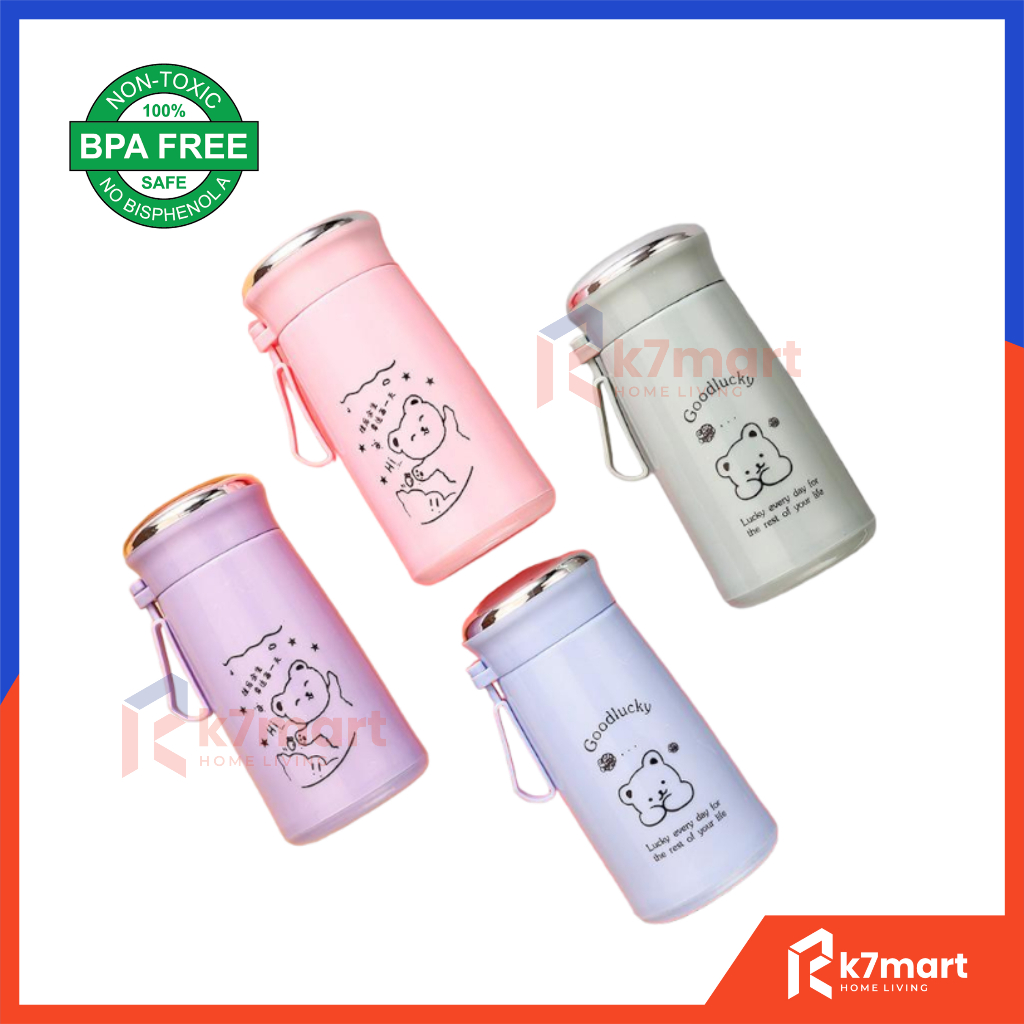 Jual K7MART HU08 BOTOL MINUM ANAK KACA 280ML / BOTOL MINI ANAK KACA ...