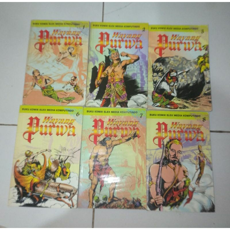 Jual komik wayang Purwa vol 1-8 tamat kurang vol 5 Ardi Soma | Shopee ...