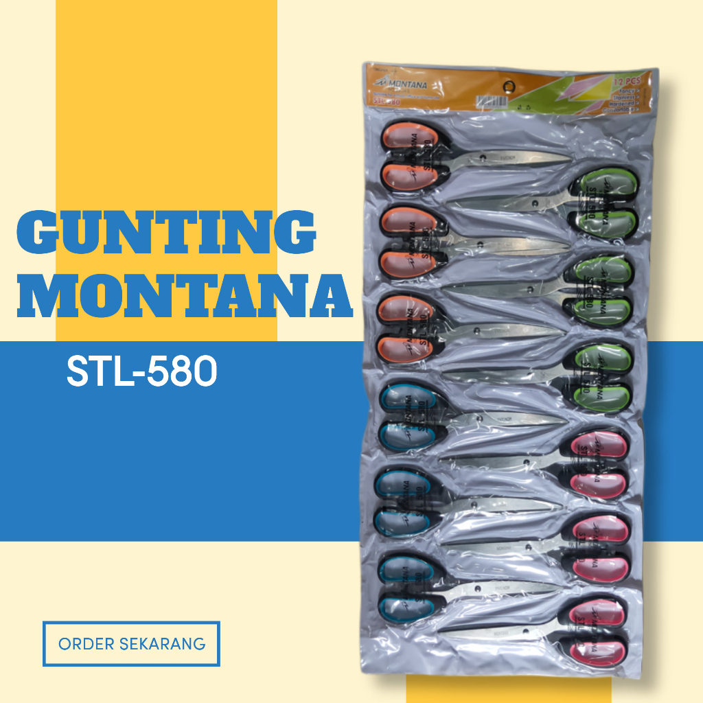 Jual SATUAN GUNTING MONTANA STL-580 HARGA SATUAN/ GUNTING BESAR ...