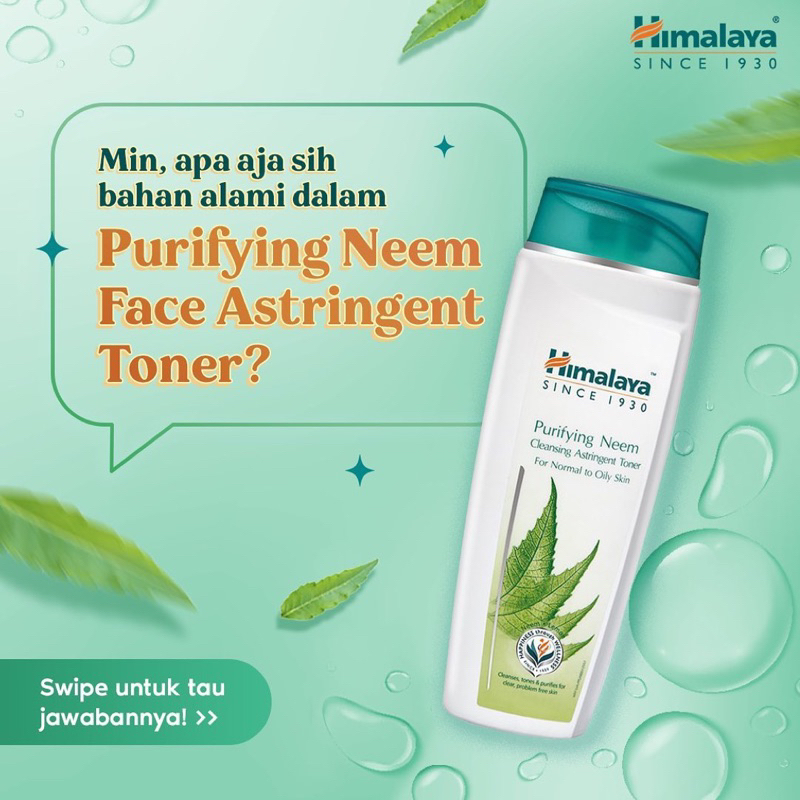 Jual DC HIMALAYA Purifying Neem Cleansing Astringent Toner (100ml ...