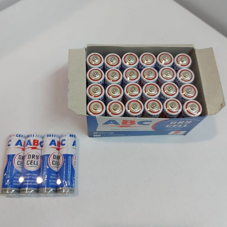Jual Batu batre Baterai ABC A2 1,5v isi 24pcs | Shopee Indonesia