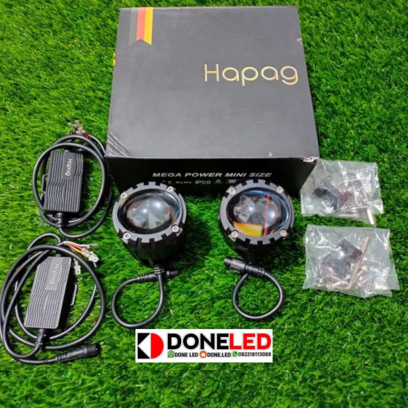 Jual mini laser Hapag MP 5 Plus Original Lampu Tembak100 W Putih dan ...