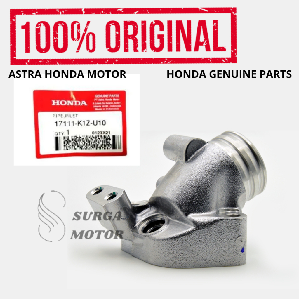 Jual Pipe Comp Inlet Manipol New PCX 160 K1Z CBS ABS ORI ASLI Original ...
