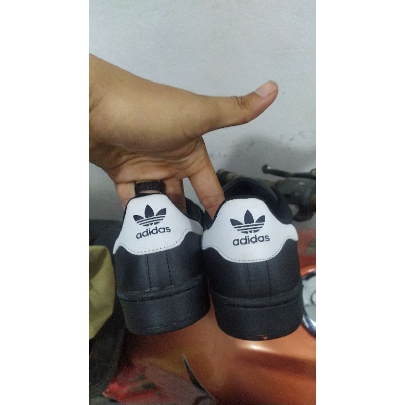 Jual Sepatu Adidas superstar hitam strip putih | Shopee Indonesia