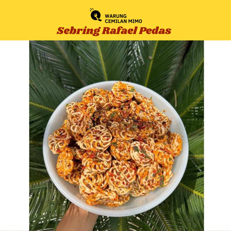 Jual Kerupuk seblak kering rafael sebring mawar pedas daun jeruk ...