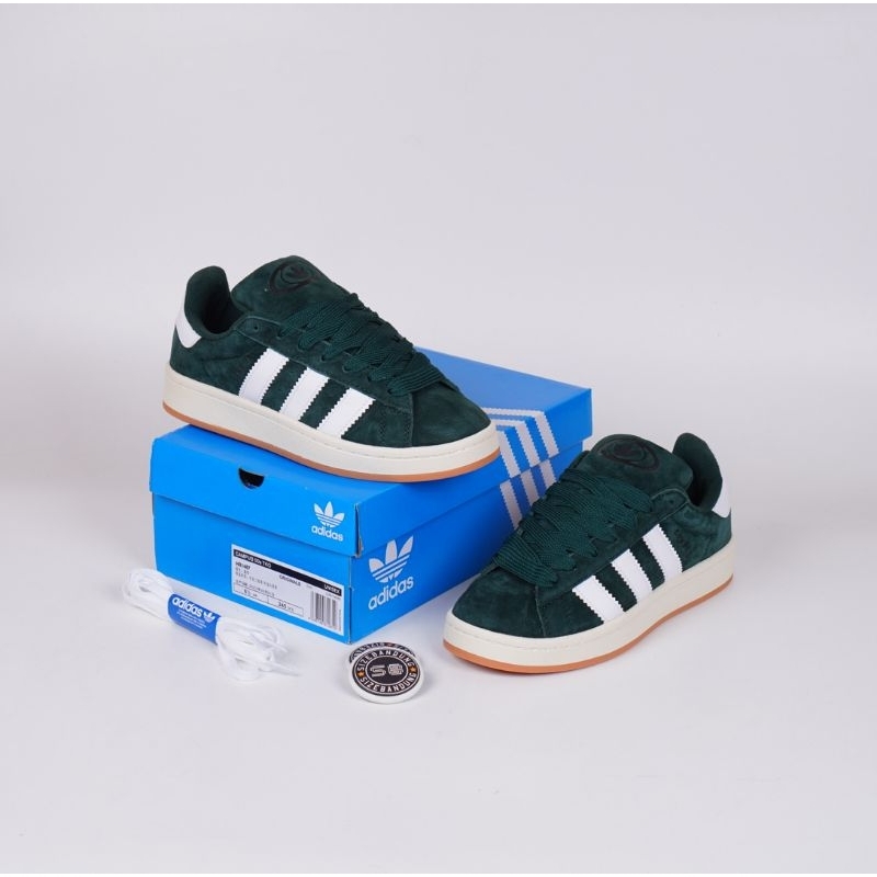 Jual Sepatu Adidas Campus 00s Green White | Shopee Indonesia