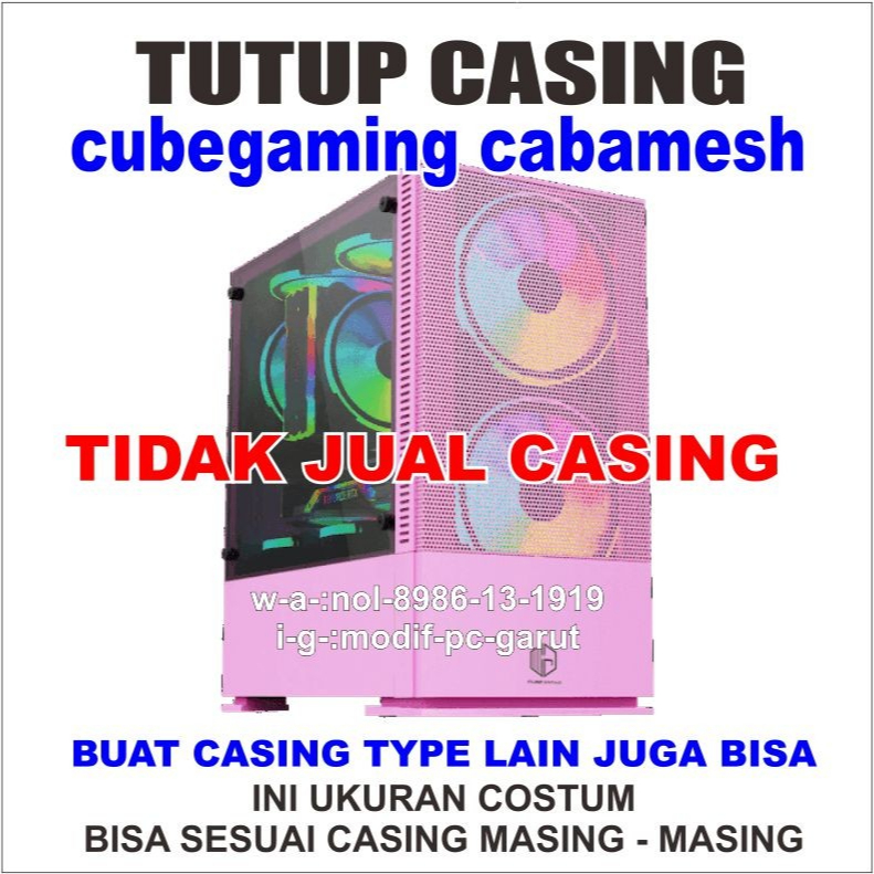 Jual tutup casing komputer cube gaming cabamesh | Shopee Indonesia