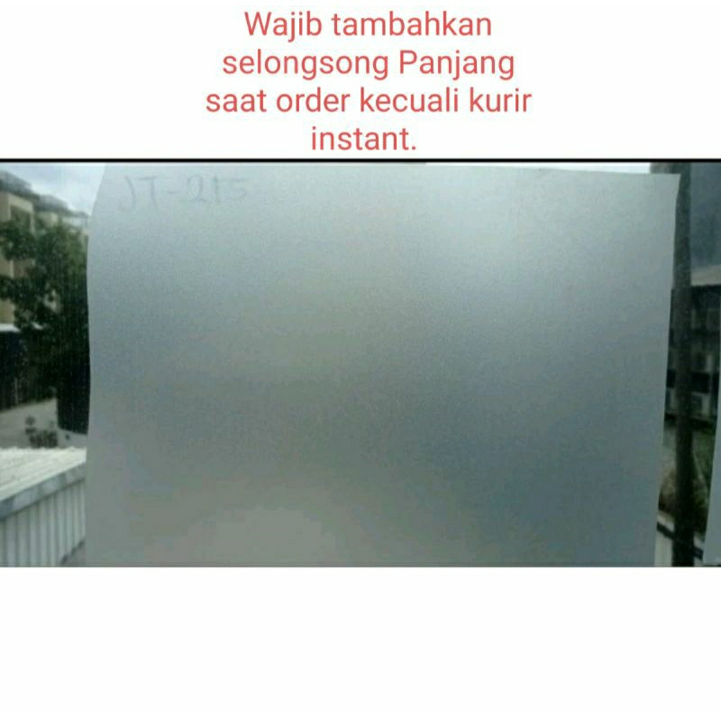 Jual 0,5M Sandblast / Sundblast JT 215 Polos Ruisitu Glass Film ...