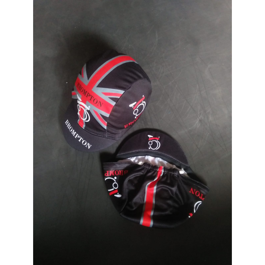 Jual CYCLING CAP TOPI SEPEDA BROMPTON | Shopee Indonesia