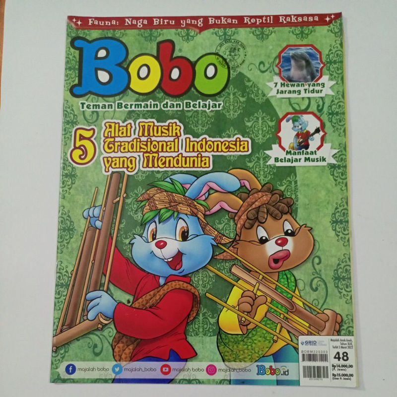 Jual Majalah Bobo Edisi 3 Maret 2022 | Shopee Indonesia