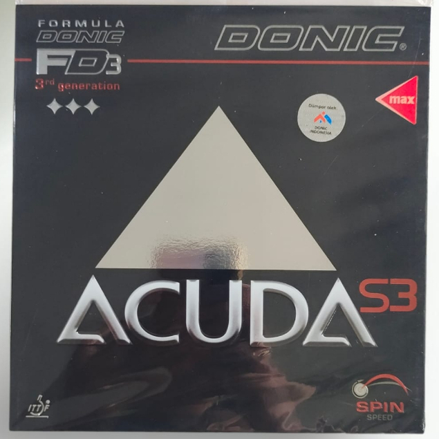 Jual Karet DONIC ACUDA S3 Karet Pingpong Tenis Meja | Shopee Indonesia