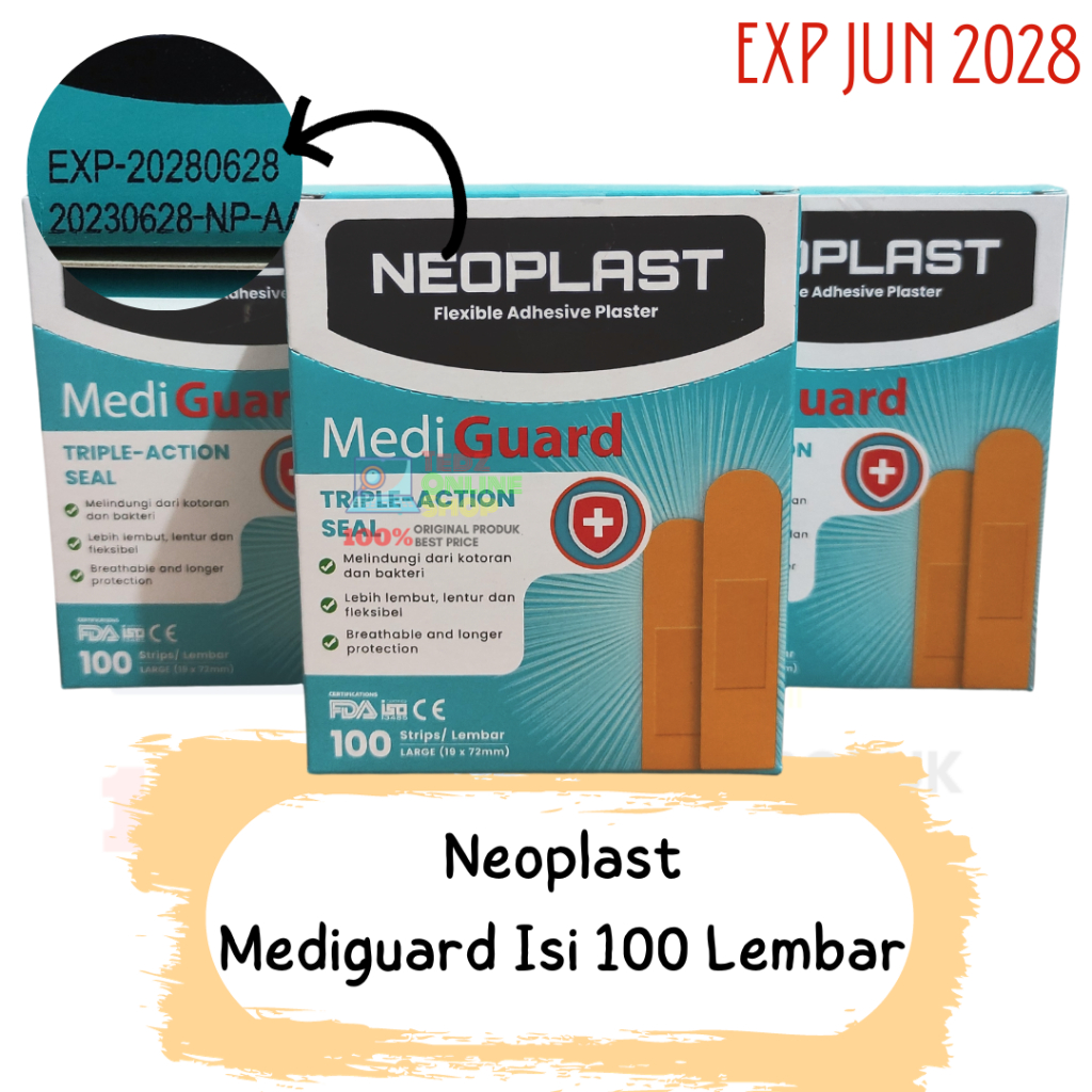 Jual Neoplast Mediguard Isi 100 Pcs | Shopee Indonesia