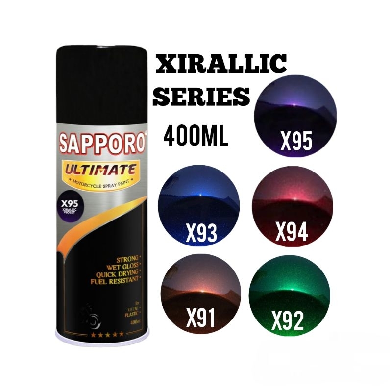 Jual Sapporo Ultimate Xirallic Series cat semprot | Shopee Indonesia
