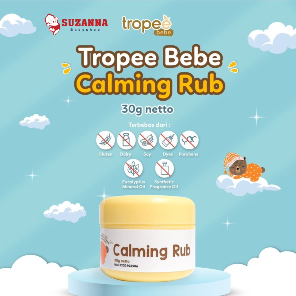 Jual Tropee Bebe Calming Rub Cream 30g | Shopee Indonesia