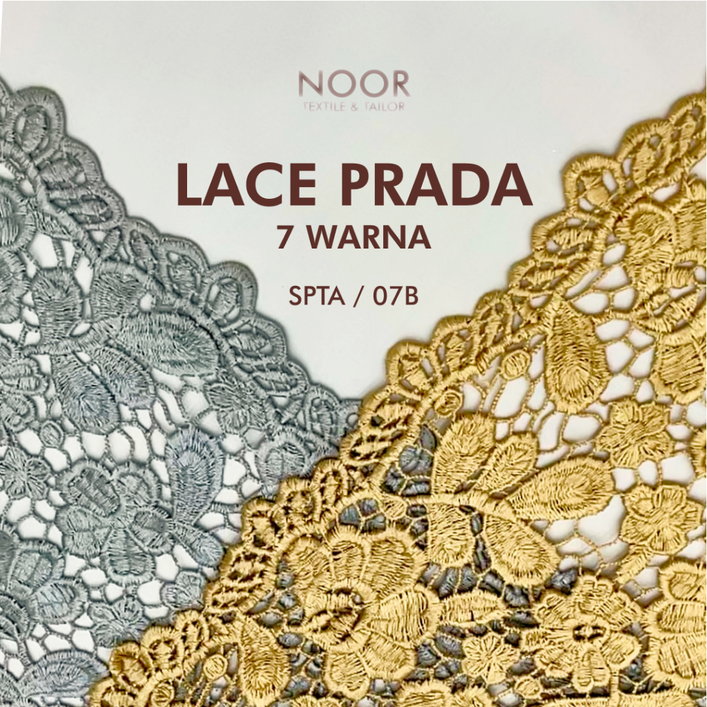 Jual Brokat Lace Prada - 7 Warna | Shopee Indonesia