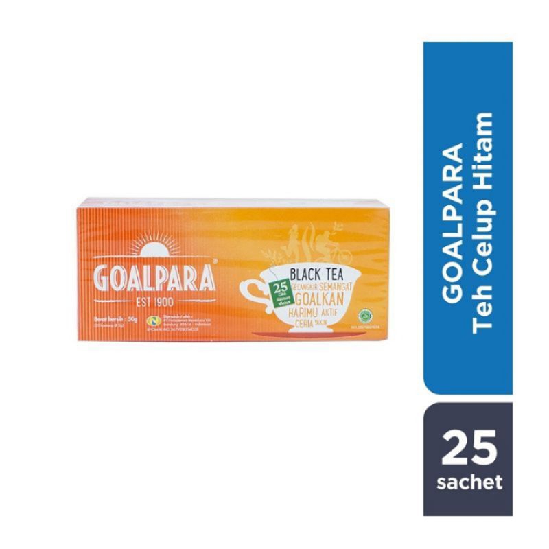 Jual Teh Celup Goalpara 25s blacktea | Shopee Indonesia