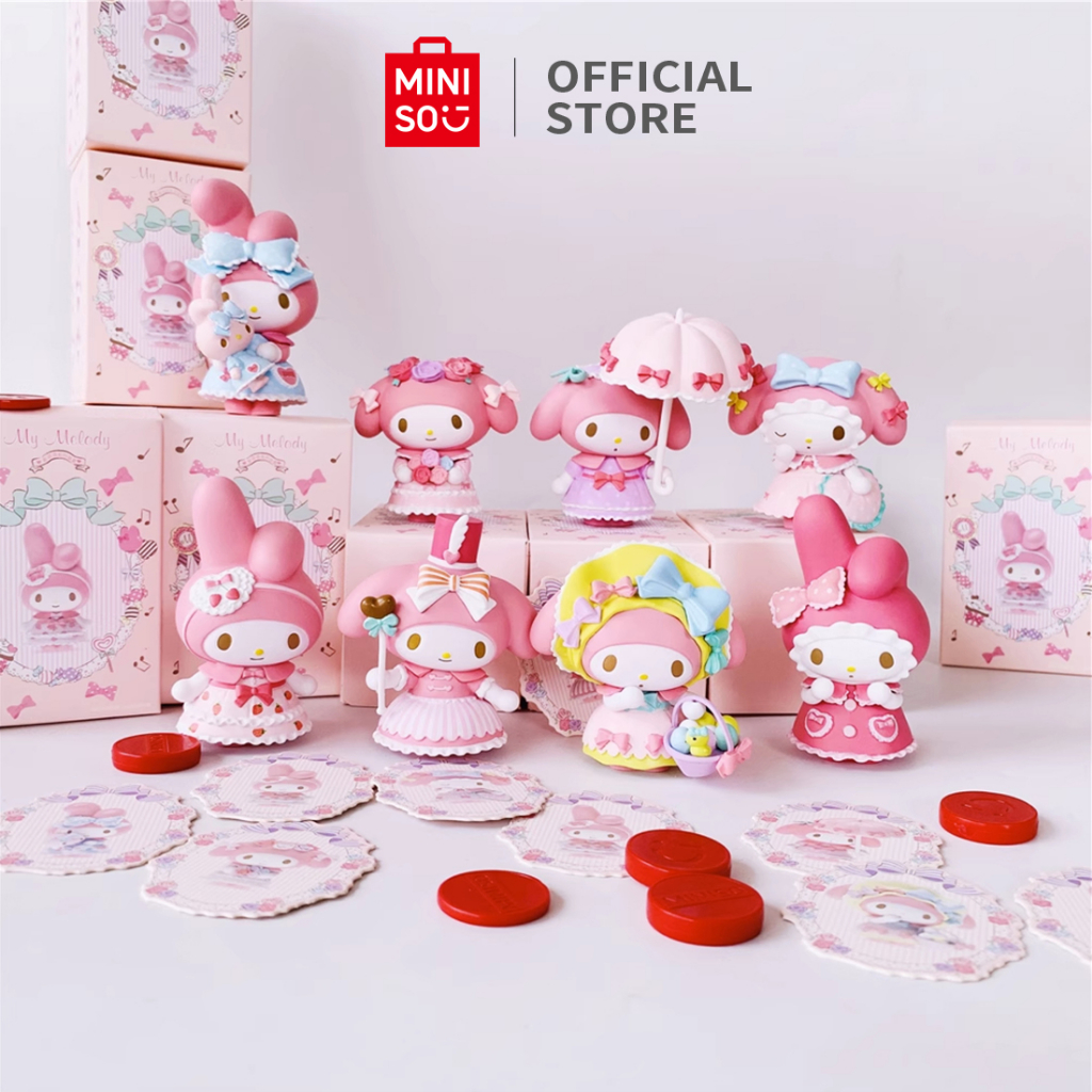 Jual Miniso - My Melody Secret Forest Tea Sanrio Blind Box Surprise Box ...