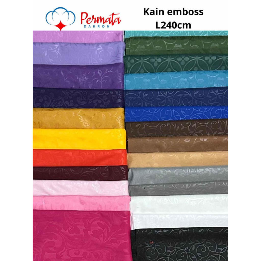 Jual Kain Katun Micro Embos | Shopee Indonesia