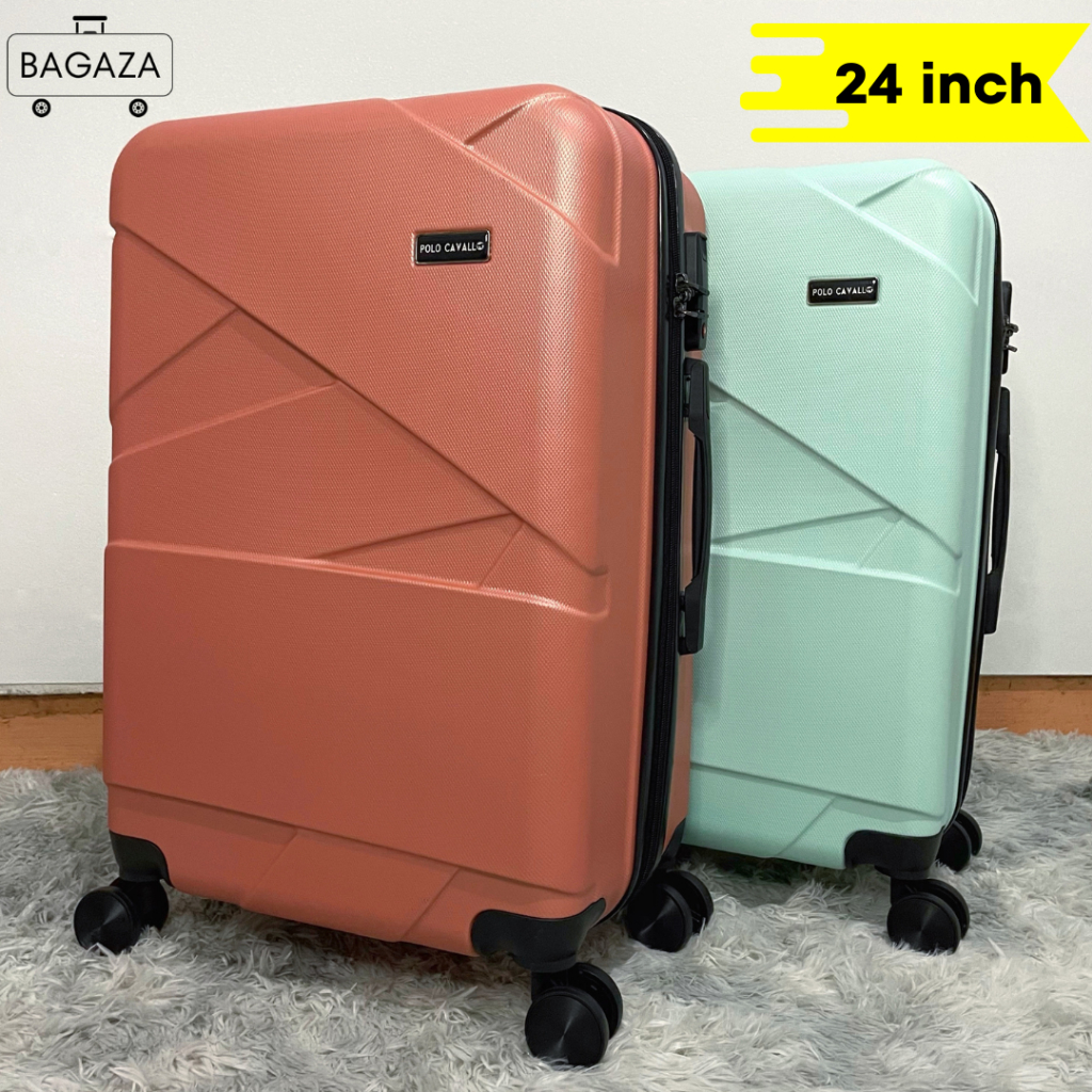 Jual [Seoul] Koper 24 Inch Polo Cavallo Fiber ABS Murah Koper Anti ...