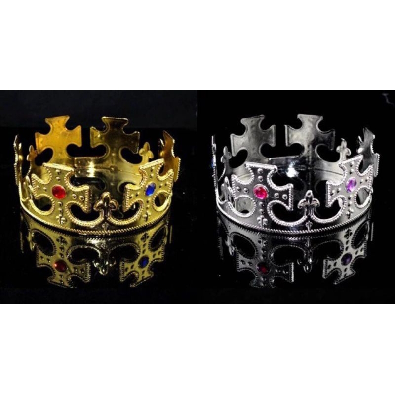 Jual Mahkota Raja / Mahkota Pangeran / Mahkota Raja Emas Silver ...