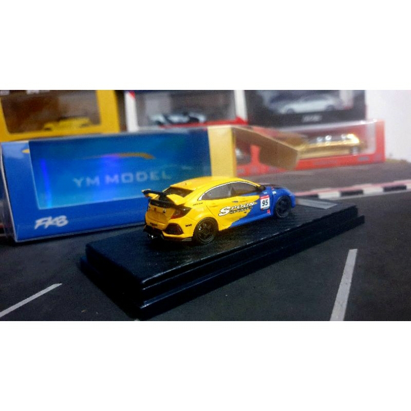 Jual Miniscale YM Model Honda Civic Type R FK8 Spoon Sport Livery ...