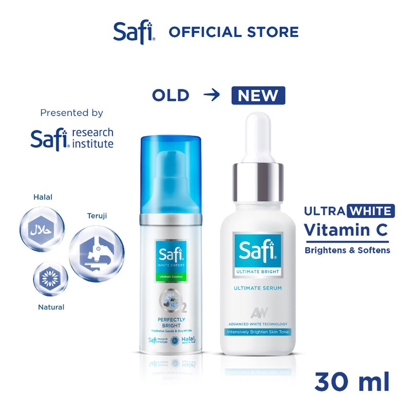 Jual Safi Ultimate Bright Ultimate Serum 30ml | Shopee Indonesia