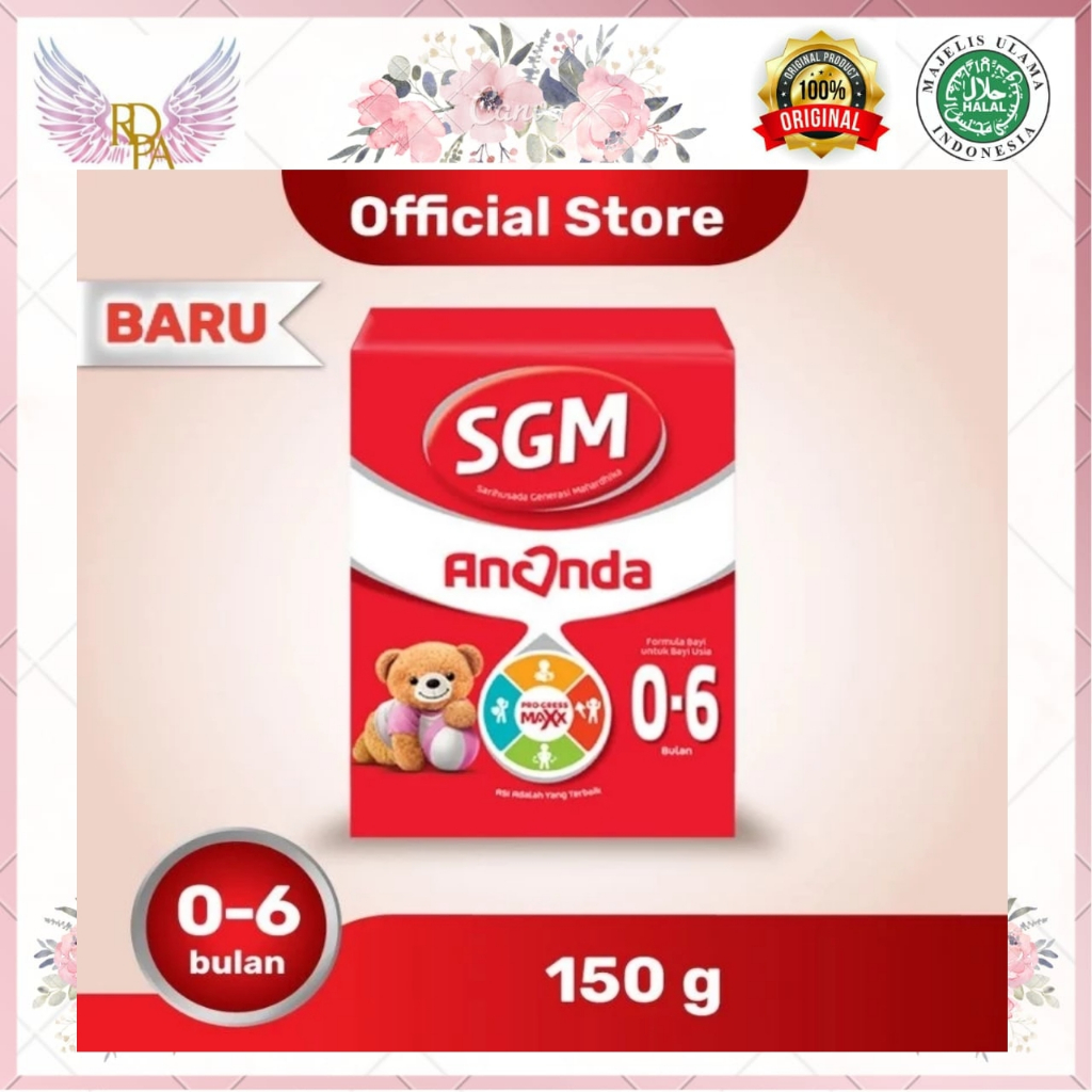 Jual SGM Ananda 0-6 bulan 120 Gr / Susu SGM Ananda 0-6 Bulan SGM Susu Bubuk Formula untuk Bayi ...