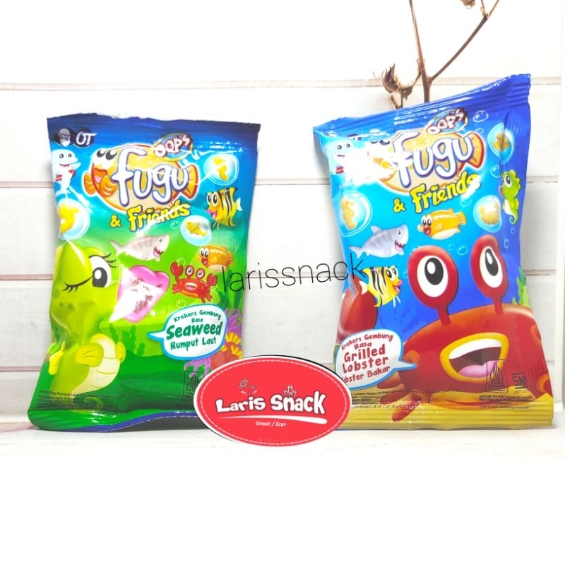Jual Fugu And Friends Snack All Varian Pack isi 10 pcs | Shopee Indonesia