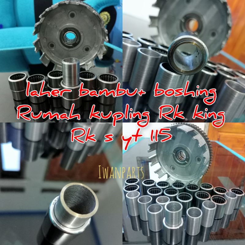 Jual Bearing bambu plus boshing Rk king Rk s yt115 tanpa bubut tinggal pasang pnp | Shopee Indonesia