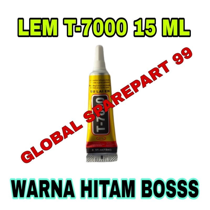 Jual LEM LCD HP T-7000 15ML WARNA HITAM BAGUS | Shopee Indonesia