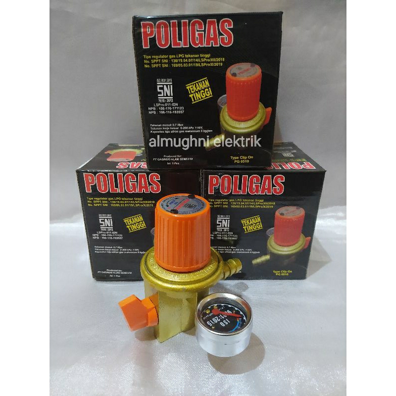 Jual REGULATOR POLIGAS PG-0510 regulator tekanan tinggi | Shopee Indonesia