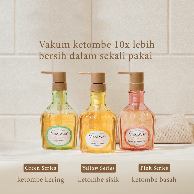 Jual MISS DAISY French Perfume Shampoo Anti Rontok Lepek Wangi PEONY ...