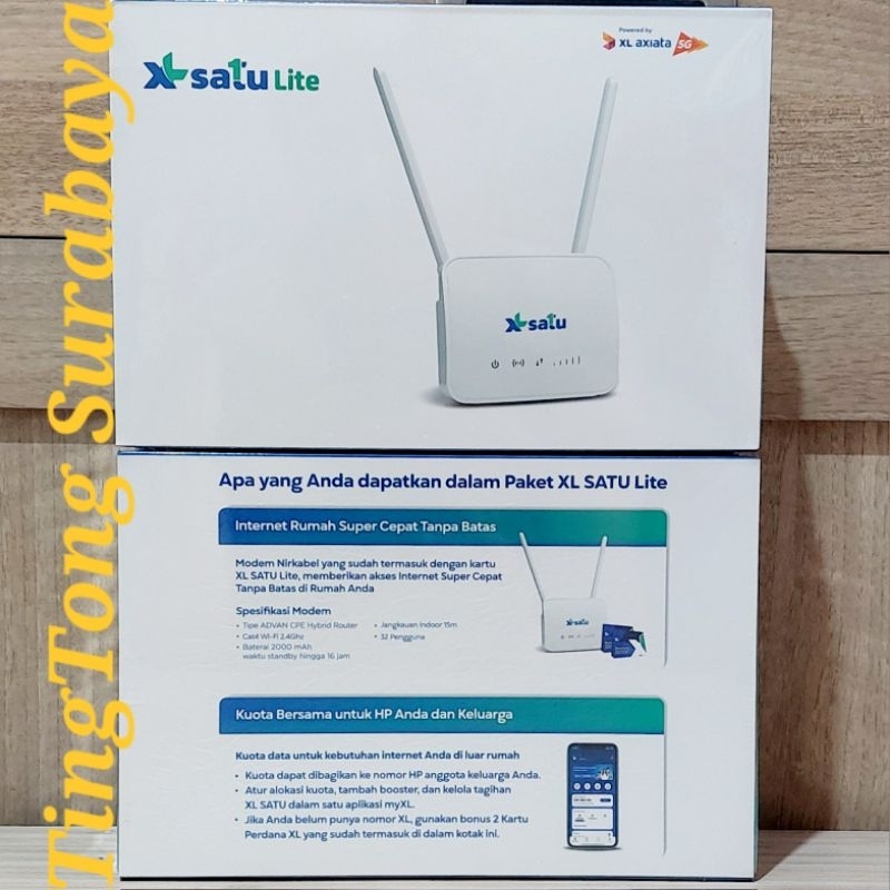 Jual advan modem router start Cpe 5g xl satu wifi wlan unlocked ...