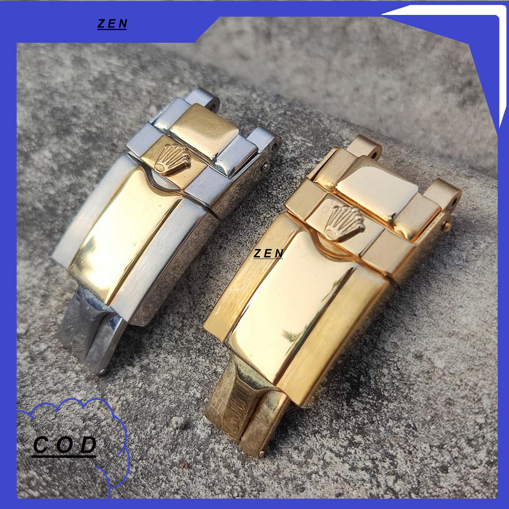 Jual BUCKLE ENGSEL ROLEX 20 MM DAYTONA GMT STAINLESS PENGAIT STRAP ...